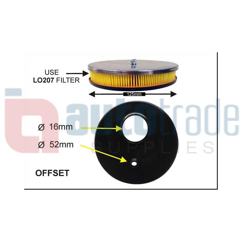 CHROME FILTER (52MM OFFSET) - Auto Trade Supplies